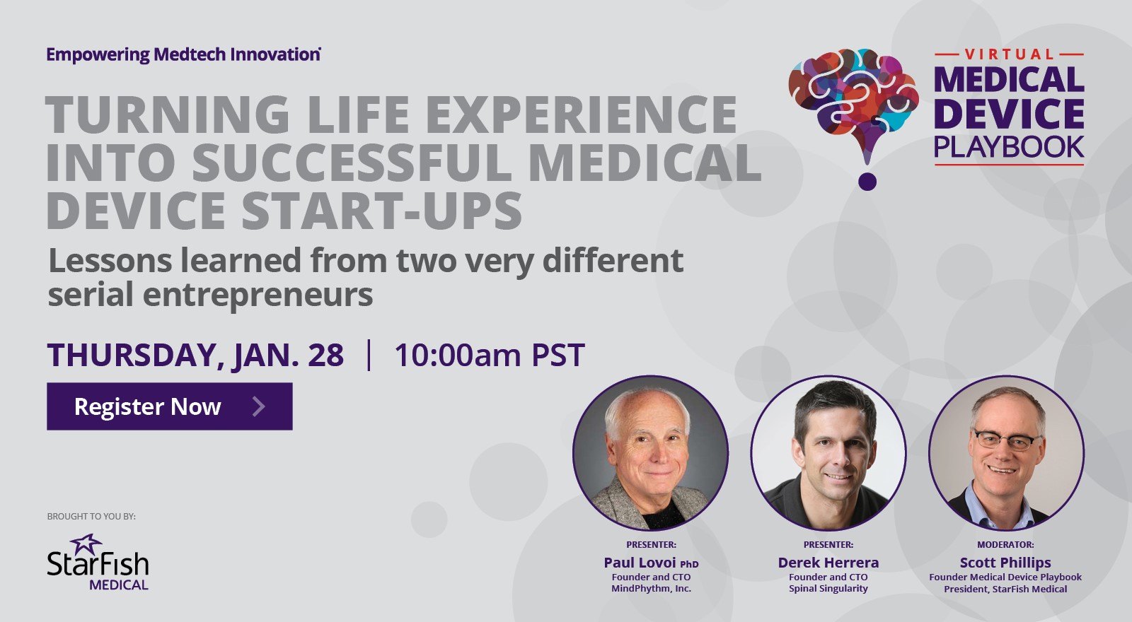 Turning life experience into successful medical device | StarFish Medical